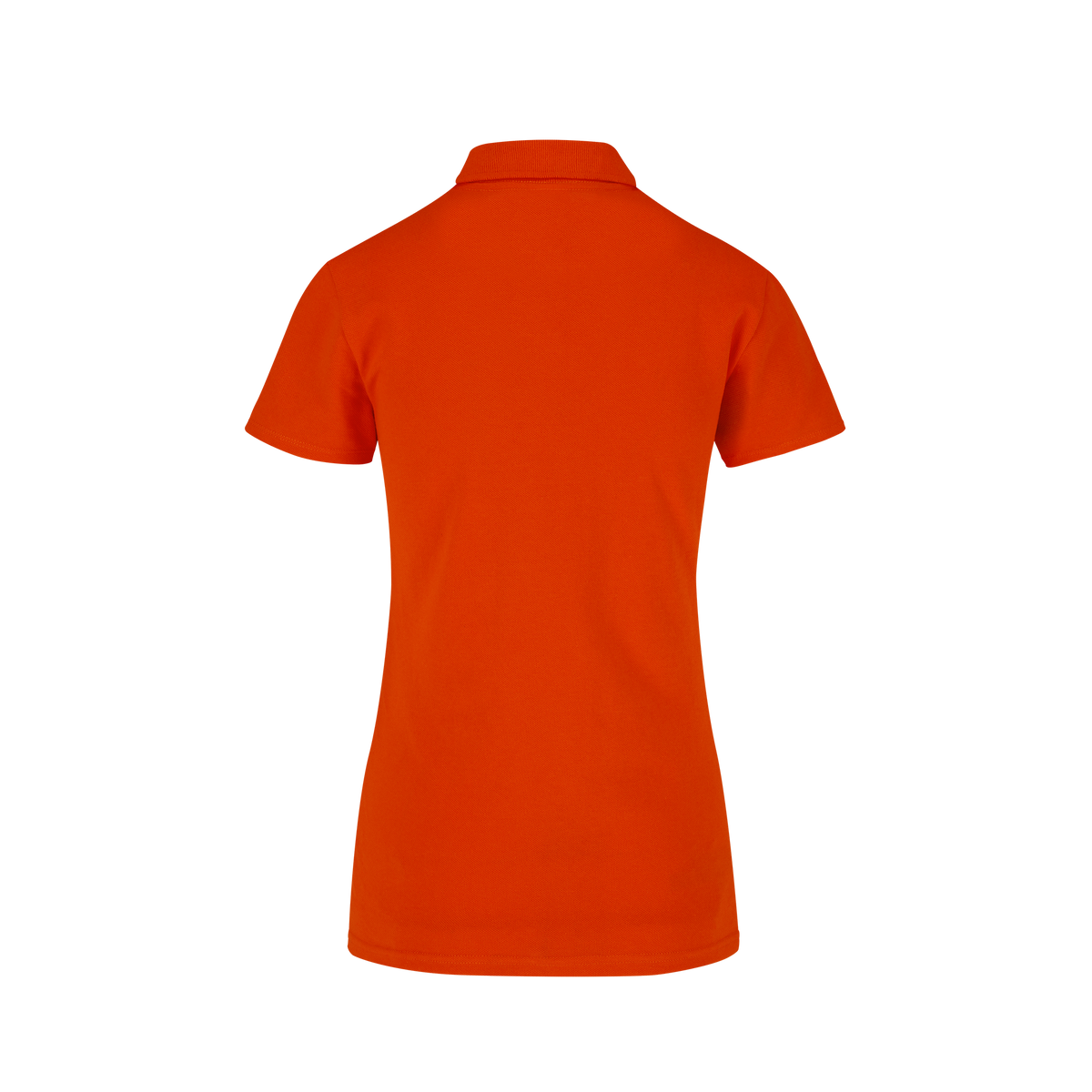 Playera Tipo Polo Pique Con Silueta Para Dama Color Naranja – SíPromo